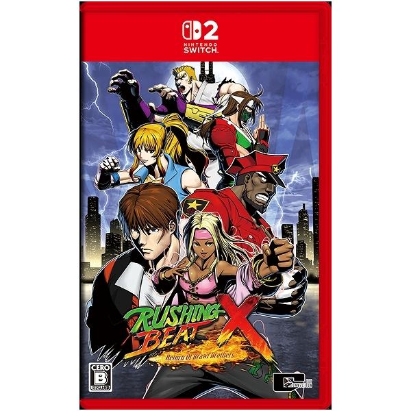【発売日：2026年03月19日】ゲーム/RUSHING BEAT X: Return Of Brawl Brothers [通常版]、メディア：NSW2、発売日：2026/03/19、商品コード：BEE-P-AAXUA、JANコード/IS...