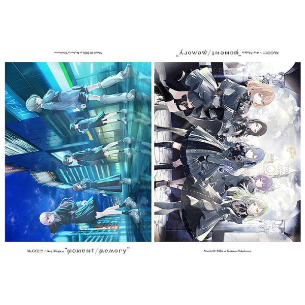 【発売日：2026年09月30日】MyGO!!!!!、Ave Mujica/MyGO!!!!!×Ave Mujica ツーマンライブ「"moment / memory"」Blu-ray、メディア：Blu-ray、発売日：2026/09/30...