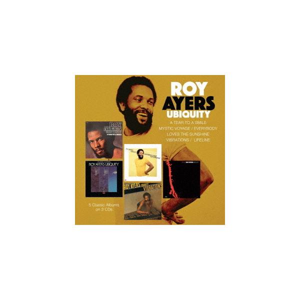 【発売日：2026年05月13日】ロイ・エアーズ・ユビキティ/ユビキティ - ファイヴ・クラシック・アルバムズ・オン・3CDS、メディア：CDA、発売日：2026/05/13、商品コード：CDSOL-72700、JANコード/ISBNコード...