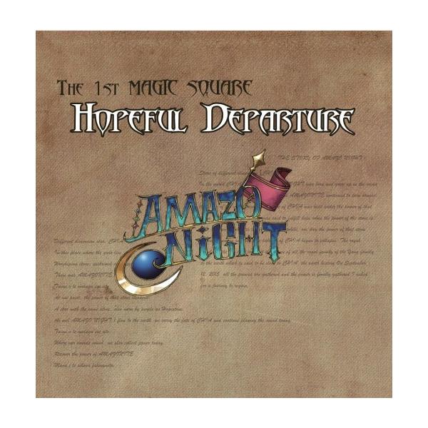 【発売日：2017年10月31日】AMAZO NIGHT/The 1st MAGIC SQUARE『Hopeful Departure』 [初回限定生産]、メディア：CDA、発売日：2017/10/31、商品コード：DAKBEAT-111、...