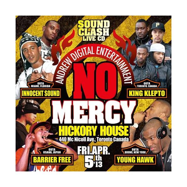 【発売日：2013年06月12日】BARRIER FREE/NO MERCY -SOUND CLASH- LIVE CD、メディア：CDA、発売日：2013/06/12、商品コード：DAKBFCD-11、JANコード/ISBNコード：494...