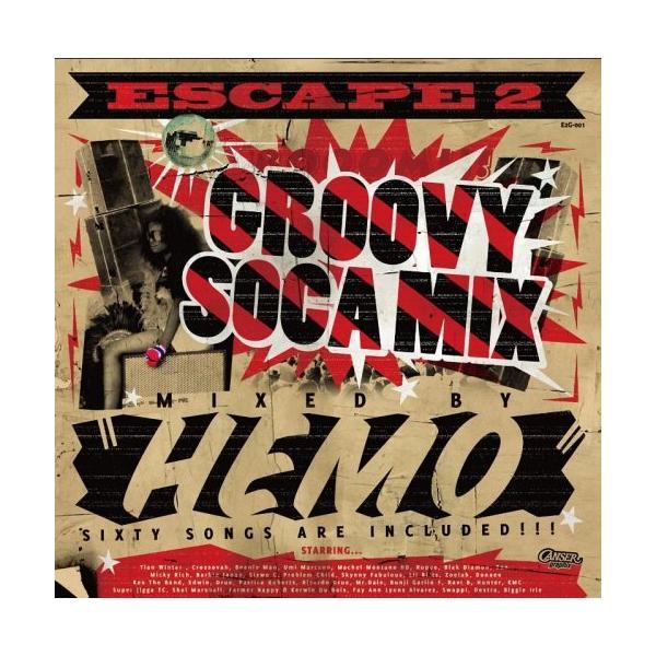 【発売日：2010年12月03日】HEMO/ESCAPE 2 GROOVY SOCA MIX、メディア：CDA、発売日：2010/12/03、商品コード：DAKE2G-1、JANコード/ISBNコード：4948722417927