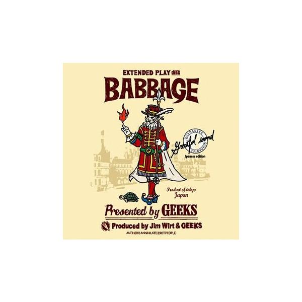 【発売日：2011年04月13日】GEEKS/BABBAGE、メディア：CDA、発売日：2011/04/13、商品コード：DAKREP-41、JANコード/ISBNコード：4948722424314