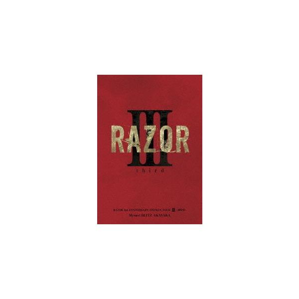 【発売日：2020年03月25日】RAZOR/RAZOR 3rd ANNIVERSARY ONEMAN TOUR III -third-＠マイナビBLITZ赤坂、メディア：DVD、発売日：2020/03/25、商品コード：DAKTRDV-1...