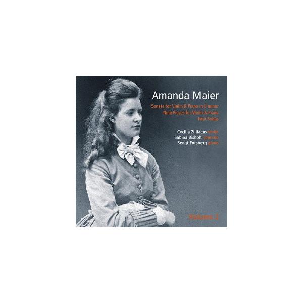 【発売日：2019年12月27日】クラシックオムニバス/アマンダ・マイエル: ヴァイオリン・ソナタ作品集第2集、メディア：CDA、発売日：2019/12/27、商品コード：DBCD-182、JANコード/ISBNコード：4589538749194