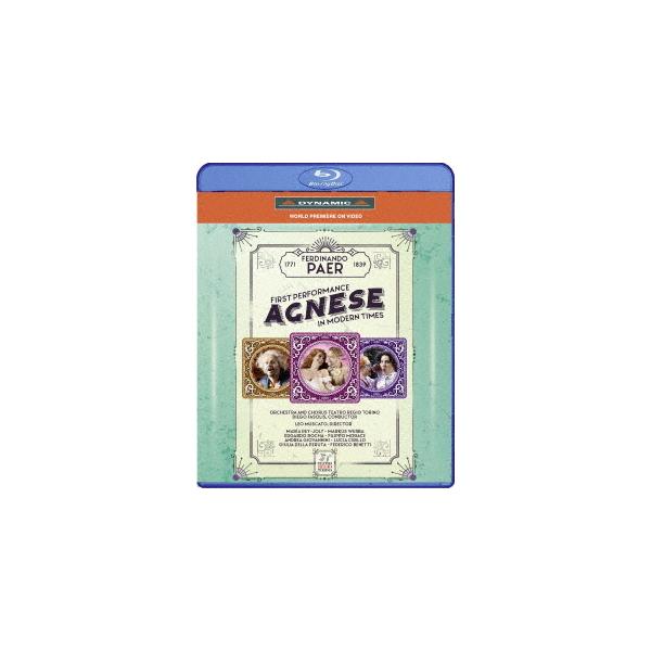 【発売日：2020年02月21日】クラシックオムニバス/フェルディナンド・パエール: 歌劇「アニェーゼ」2幕、メディア：Blu-ray、発売日：2020/02/21、商品コード：DYNBRD-57850、JANコード/ISBNコード：458...