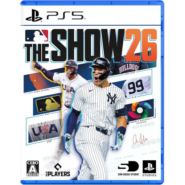 【発売日：2026年03月17日】ゲーム/MLB The Show 26(英語版)、メディア：PS5、発売日：2026/03/17、商品コード：ECJS-52、JANコード/ISBNコード：4948872017312