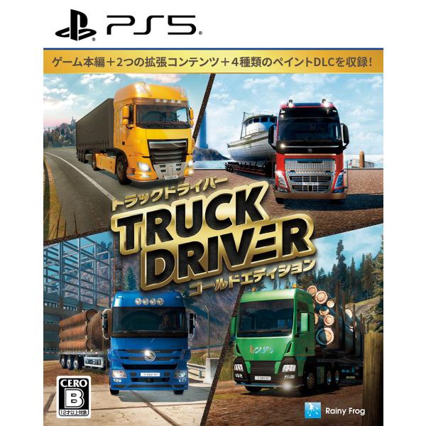 【発売日：2025年10月23日】ゲーム/トラックドライバー　ゴールドエディション、メディア：PS5、発売日：2025/10/23、商品コード：ELJM-30778、JANコード/ISBNコード：4580650750310