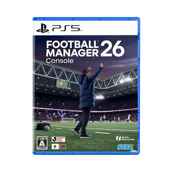 【発売日：2025年12月04日】ゲーム/Football Manager 26 Console、メディア：PS5、発売日：2025/12/04、商品コード：ELJM-30802、JANコード/ISBNコード：4974365838706