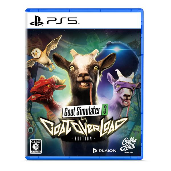 【発売日：2026年07月30日】ゲーム/Goat Simulator 3 - Goat Overload Edition（ゴートシミュレーター3 ゴートオーバーロードエディション）、メディア：PS5、発売日：2026/07/30、商品コー...