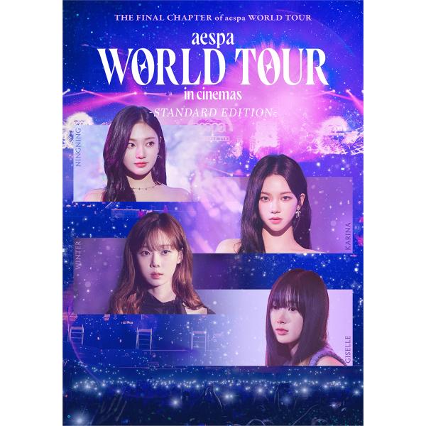 【発売日：2025年06月11日】aespa/aespa: WORLD TOUR in cinemas -STANDARD EDITION-、メディア：DVD、発売日：2025/06/11、商品コード：EYBF-14667、JANコード/I...