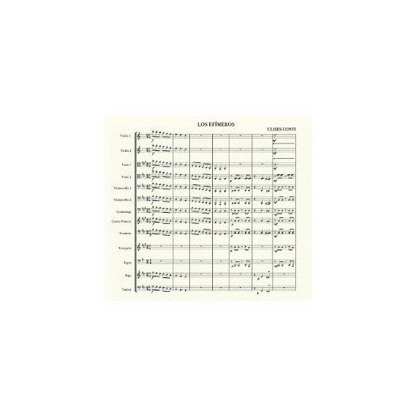 【発売日：2018年09月07日】ウリセス・コンティ/Los Efimeros、メディア：CDA、発売日：2018/09/07、商品コード：FLAU-78、JANコード/ISBNコード：4532813842127