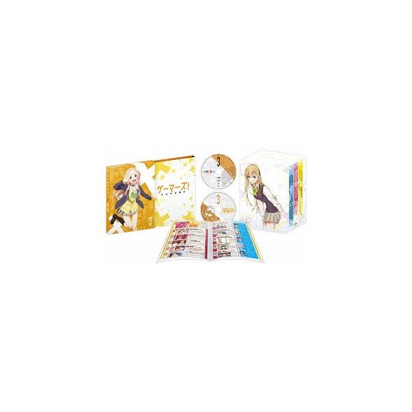 【発売日：2017年11月29日】アニメ/ゲーマーズ! 第3巻 [CD付初回限定版]、メディア：Blu-ray、発売日：2017/11/29、商品コード：GNXA-2013、JANコード/ISBNコード：4988102575182