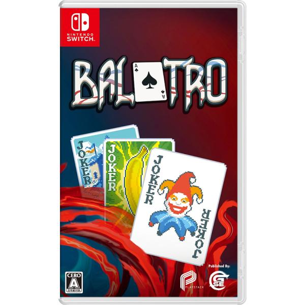 【発売日：2024年10月24日】ゲーム/Balatro、メディア：NSW、発売日：2024/10/24、商品コード：HAC-P-BEYKA、JANコード/ISBNコード：4580694044710