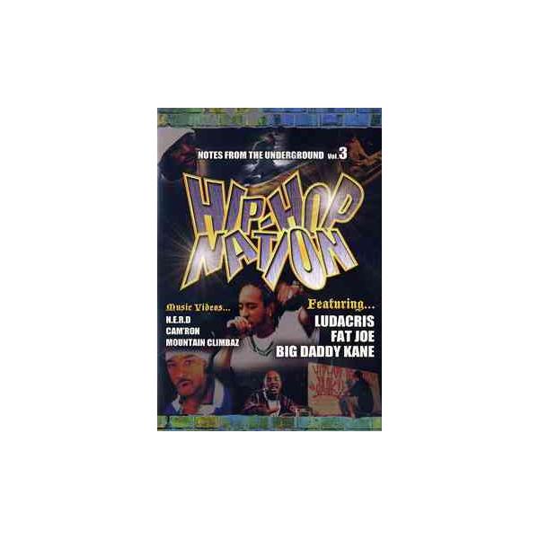 【発売日：2006年02月24日】オムニバス/ヒップホップ・ネイション Vol.3、メディア：DVD、発売日：2006/02/24、商品コード：HMBU-1003、JANコード/ISBNコード：4907953005433