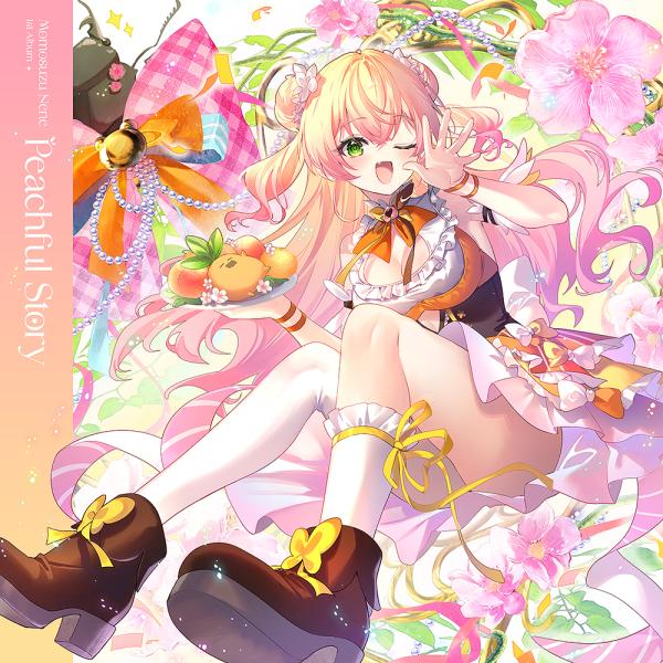 【発売日：2026年07月08日】桃鈴ねね/Peachful Story [通常盤]、メディア：CDA、発売日：2026/07/08、商品コード：HOLO-27、JANコード/ISBNコード：4580883386867