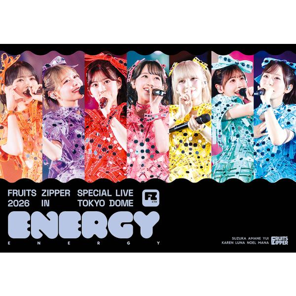 【発売日：2026年09月02日】FRUITS ZIPPER/FRUITS ZIPPER SPECIAL LIVE 2026「ENERGY」、メディア：DVD、発売日：2026/09/02、商品コード：KLF-20012、JANコード/IS...