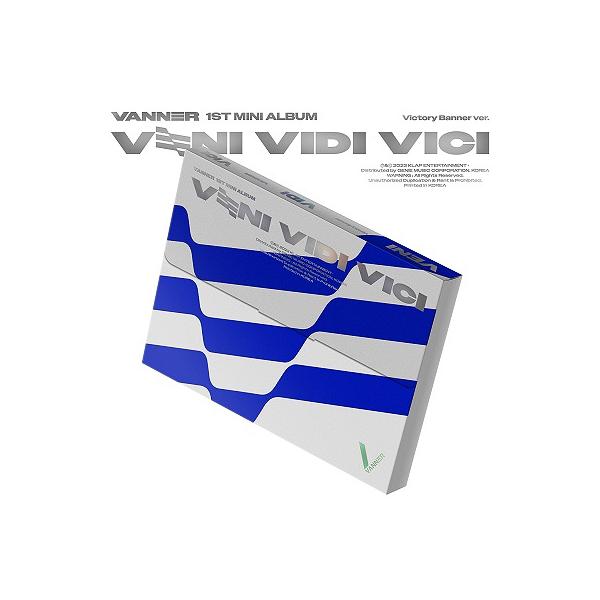 【発売日：2023年08月21日】VANNER/VANNER 1st MINI ALBUM『VENI VIDI VICI』(日本公式特典付) (Victory Banner Ver.)、メディア：CDA、発売日：2023/08/21、重量：...