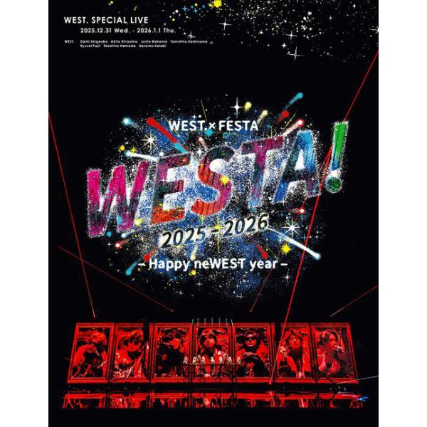 【発売日：2026年07月15日】WEST./WEST. SPECIAL LIVE 『WESTA!』 2025-2026 [初回盤]、メディア：Blu-ray、発売日：2026/07/15、商品コード：LCXN-239、JANコード/ISB...