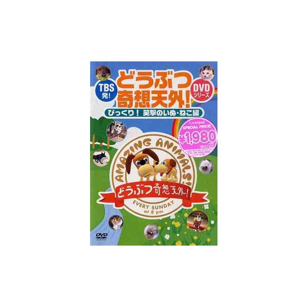 【発売日：2006年09月01日】バラエティ/TBS発! どうぶつ奇想天外! DVDシリーズ びっくり! 笑撃のいぬ・ねこ編、メディア：DVD、発売日：2006/09/01、商品コード：LPTB-1001、JANコード/ISBNコード：45...