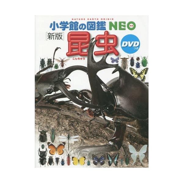 【発売日：2014年06月28日】小池啓一/指導・執筆 小野展嗣/指導・執筆 町田龍一郎/指導・執筆 田辺力/指導・執筆/昆虫 [DVD付き新版] (小学館の図鑑NEO)、メディア：BOOK、発売日：2014/06、重量：650g、商品コー...