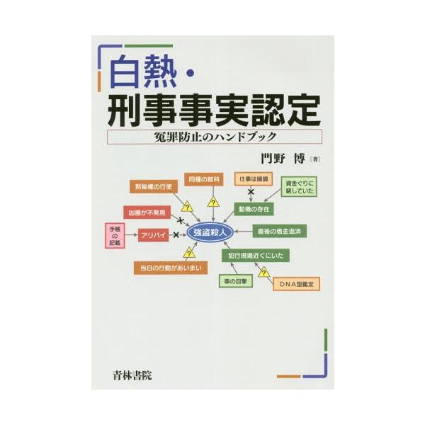 【発売日：2017年10月02日】門野博/著/白熱・刑事事実認定 冤罪防止のハンドブック、メディア：BOOK、発売日：2017/10、重量：340g、商品コード：NEOBK-2144885、JANコード/ISBNコード：9784417017202