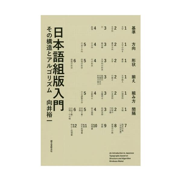 【発売日：2018年06月10日】向井裕一/著/日本語組版入門 その構造とアルゴリズム、メディア：BOOK、発売日：2018/06、重量：540g、商品コード：NEOBK-2240285、JANコード/ISBNコード：9784416618684