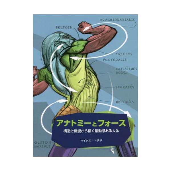 【発売日：2018年07月28日】マイケル・マテジ/著 Bスプラウト/訳/アナトミーとフォース 構造と機能から描く躍動感ある人体 / 原タイトル:FORCE:Drawing Human Anatomy、メディア：BOOK、発売日：2018/...
