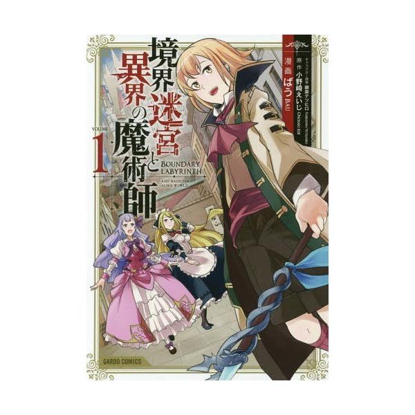 【発売日：2019年02月23日】ばう/漫画 小野崎えいじ/原作 鍋島テツヒロ/キャラクター原案/境界迷宮と異界の魔術師 Adventure of a magician with memory of Break force online 1...