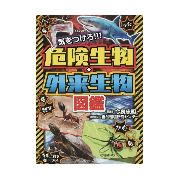 【発売日：2019年06月28日】今泉忠明/監修 自然環境研究センター/監修/気をつけろ!!!危険生物・外来生物図鑑、メディア：BOOK、発売日：2019/06、重量：249g、商品コード：NEOBK-2376352、JANコード/ISBN...