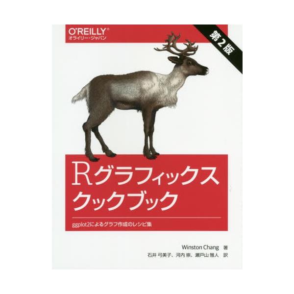 【発売日：2019年11月22日】WinstonChang/著 石井弓美子/訳 河内崇/訳 瀬戸山雅人/訳/Rグラフィックスクックブック ggplot2によるグラフ作成のレシピ集 / 原タイトル:R Graphics Cookbook 原著...