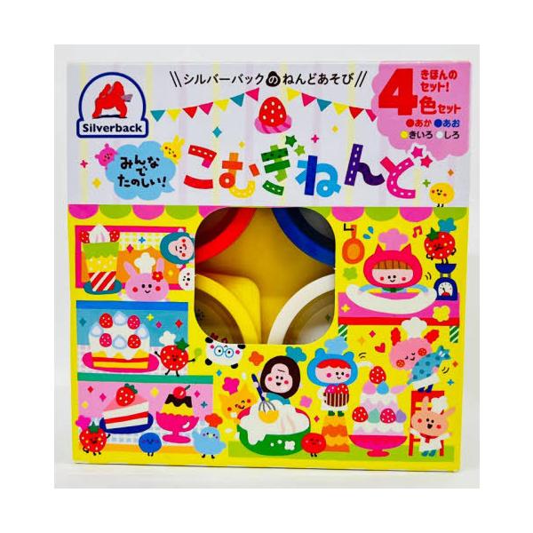 【発売日：2021年10月28日】シルバーバック/こむぎねんど 4色セット、メディア：BOOK、発売日：2021/10、重量：340g、商品コード：NEOBK-2668867、JANコード/ISBNコード：9784861487286