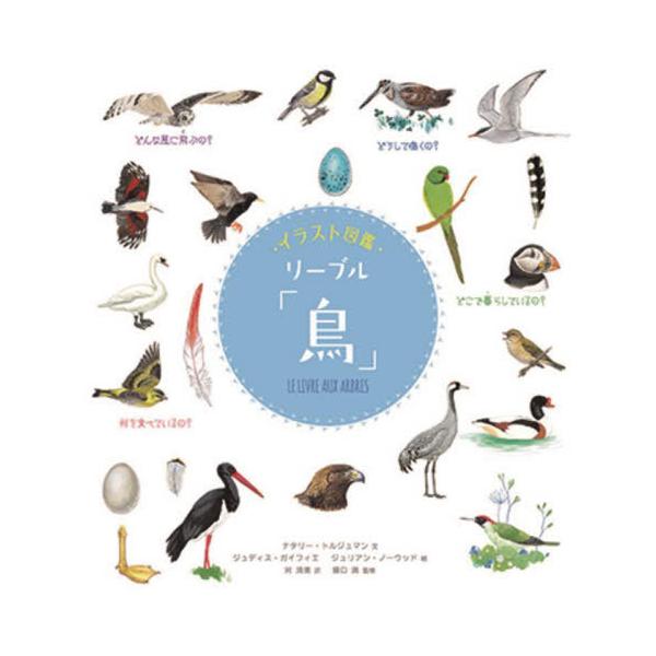 【発売日：2022年03月17日】ナタリー・トルジュマン/文 ジュディス・ガイフィエ/絵 ジュリアン・ノーウッド/絵 河清美/訳 盛口満/監修/リーブル「鳥」 / 原タイトル:LE LIVRE AUX OISEAUX (イラスト図鑑)、メデ...