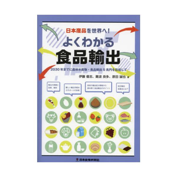 【発売日：2023年06月28日】伊藤優志/著 難波良多/著 原田誠也/著/日本産品を世界へ!よくわかる食品輸出、メディア：BOOK、発売日：2023/06、重量：303g、商品コード：NEOBK-2891502、JANコード/ISBNコー...