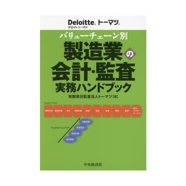 【発売日：2024年01月19日】トーマツ/著/バリューチェーン別製造業の会計・監査実務ハンドブック、メディア：BOOK、発売日：2024/01、重量：597g、商品コード：NEOBK-2939669、JANコード/ISBNコード：9784...