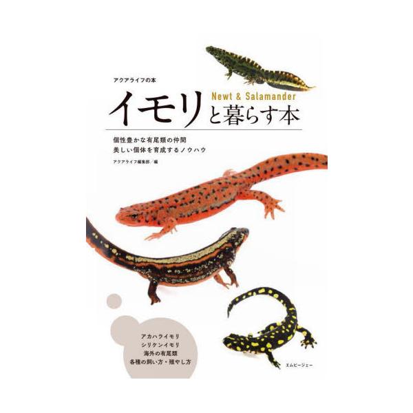 【発売日：2025年04月13日】月刊アクアライフ編集部/編/イモリと暮らす本 個性豊かな有尾類の仲間美しい個体を育成するノウハウ (アクアライフの本)、メディア：BOOK、発売日：2025/04、重量：340g、商品コード：NEOBK-3...