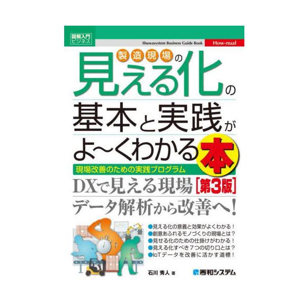 【発売日：2025年06月15日】石川秀人/著/製造現場の見える化の基本と実践がよ〜くわかる本 現場改善のための実践プログラム (図解入門ビジネス)、メディア：BOOK、発売日：2025/06、重量：500g、商品コード：NEOBK-310...