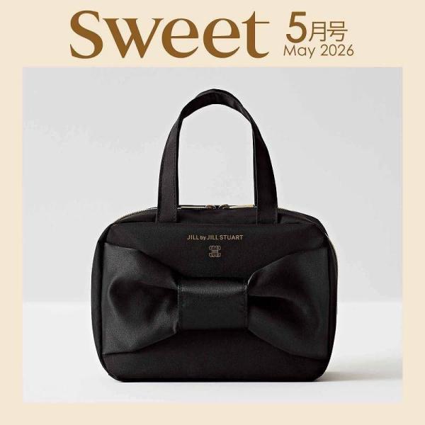 【発売日：2026年04月10日】宝島社/sweet (スウィート) 2026年5月号 【表紙】 MAZZEL 【付録】 JILL by JILL STUART ジル バイ ジルスチュアート 持ち手つき ビッグリボンポーチ、メディア：BOO...