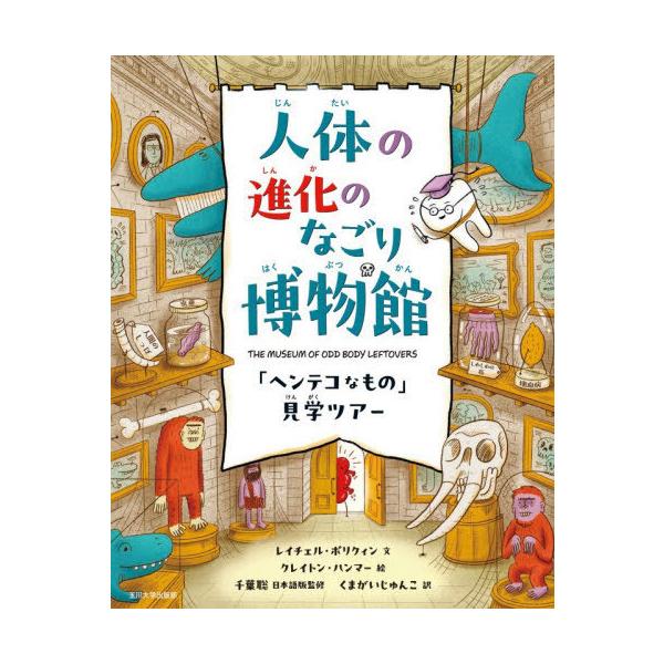 【発売日：2025年11月23日】レイチェル・ポリクィン/文 クレイトン・ハンマー/絵 千葉聡/日本語版監修 くまがいじゅんこ/訳/人体の進化のなごり博物館 「ヘンテコなもの」見学ツアー / 原タイトル:The Museum of Odd ...