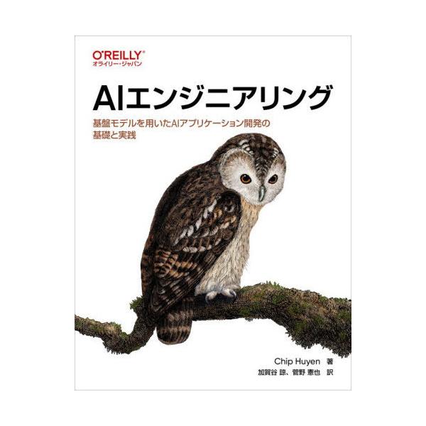 【発売日：2025年11月28日】ChipHuyen/著 加賀谷諒/訳 菅野憲也/訳/AIエンジニアリング 基盤モデルを用いたAIアプリケーション開発の基礎と実践 / 原タイトル:AI Engineering、メディア：BOOK、発売日：2...