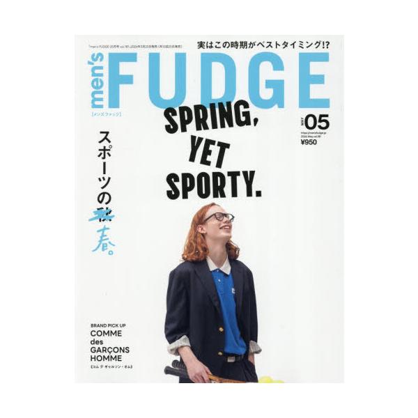 【発売日：2026年03月25日】三栄/men’sFUDGE(メンズファッジ) 2026年5月号、メディア：BOOK、発売日：2026/03、重量：450g、商品コード：NEOBK-3193348、JANコード/ISBNコード：491218...