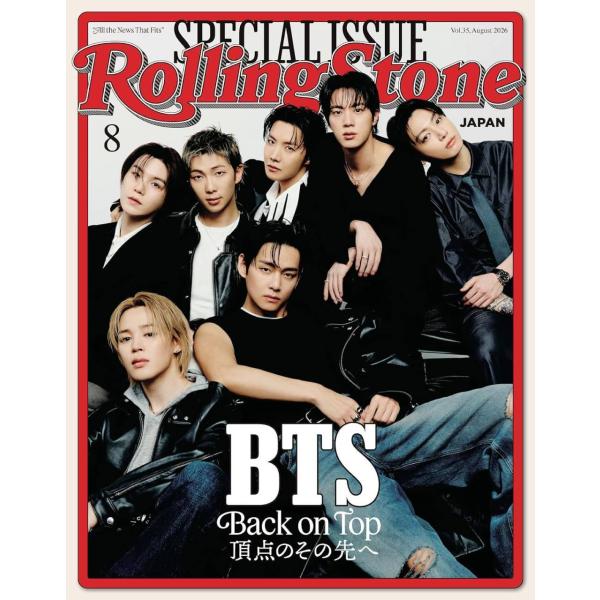 【発売日：2026年06月25日】CEメディアハウス/Rolling Stone Japan (ローリングストーンジャパン) Vol.35 2026年8月号 【表紙】 BTS、メディア：BOOK、発売日：2026/06、重量：570g、商品...