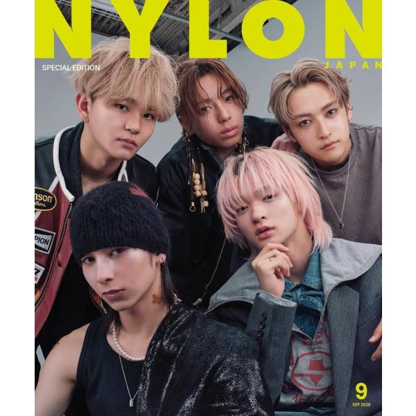 【発売日：2026年07月28日】カエルム/NYLON JAPAN (ナイロンジャパン) 2026年9月号 SPECIAL EDITION 【W表紙】 STARGLOW、メディア：BOOK、発売日：2026/07、重量：340g、商品コード...