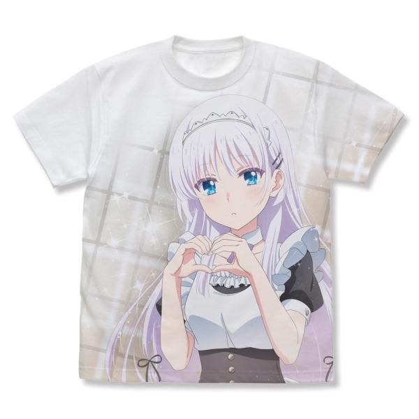 【発売日：2026年06月30日】TVアニメ 『Summer Pockets』 描き下ろし 鳴瀬しろは フルグラフィックTシャツ ご奉仕メイド Ver. ホワイト / M、メディア：GOODS、発売日：2026/06、重量：225g、商品コ...