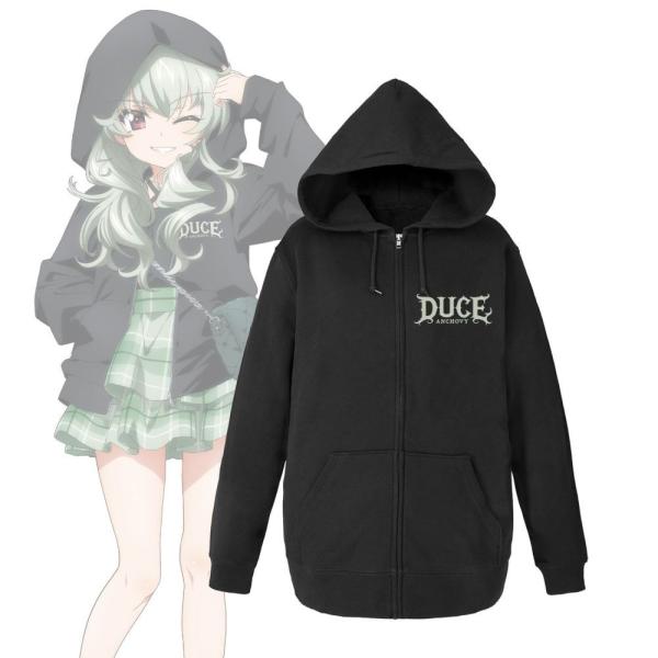 【発売日：2026年07月31日】ガールズ &amp; パンツァー 最終章 描き下ろし デート私服 Ver. アンチョビ ジップパーカー ユニセックス / XXL、メディア：GOODS、発売日：2026/07、重量：525g、商品コード：N...