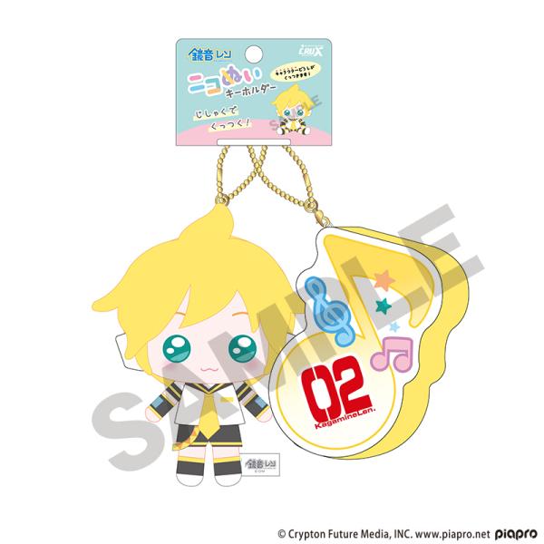 【発売日：2026年07月31日】初音ミク ニコぬいキーホルダー 鏡音レン、メディア：GOODS、発売日：2026/07、重量：100g、商品コード：NEOGDS-1008316、JANコード/ISBNコード：4550451384939