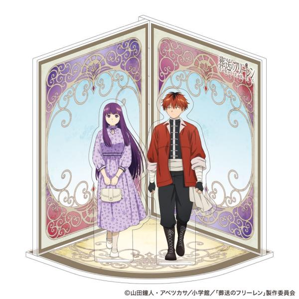 【発売日：2026年06月30日】葬送のフリーレン アクリルジオラマ フェルン・シュタルク (デート服)、メディア：GOODS、発売日：2026/06、重量：85g、商品コード：NEOGDS-1011805、JANコード/ISBNコード：4...