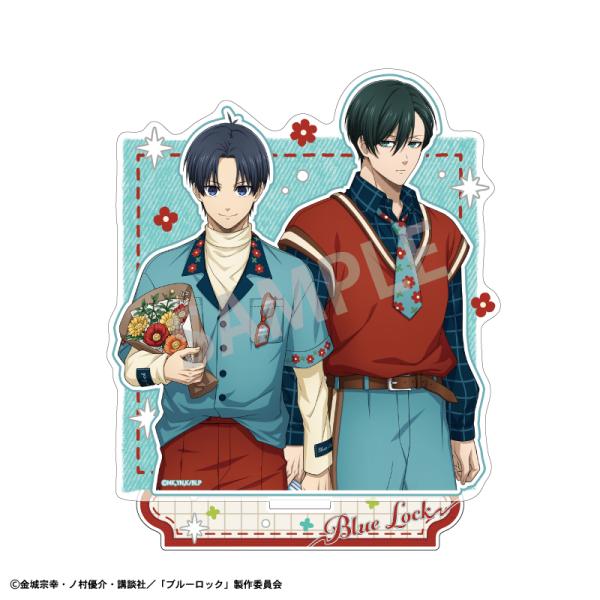 【発売日：2026年07月31日】ブルーロック ペアアクリルスタンド 潔世一 &amp; 糸師凛 / カントリーファッション、メディア：GOODS、発売日：2026/07、重量：100g、商品コード：NEOGDS-1013350、JANコー...