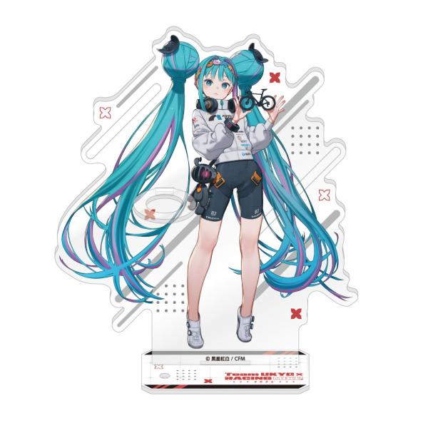 【発売日：2026年07月31日】レーシングミク 2026 TEAM UKYO 応援 Ver. アクリルペンスタンド [初音ミク]、メディア：GOODS、発売日：2026/07、重量：100g、商品コード：NEOGDS-1013793、JA...