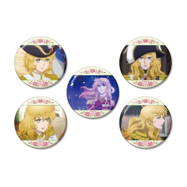 【発売日：2026年08月31日】劇場アニメ 『ベルサイユのばら』 オスカル 場面写 缶バッジ 5個セット、メディア：GOODS、発売日：2026/08、重量：75g、商品コード：NEOGDS-1018757、JANコード/ISBNコード：...